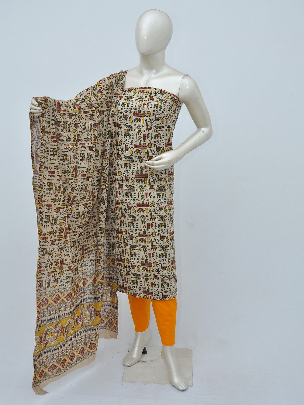 Kalamkari Designer Dress Material – DressesForWomen.IN