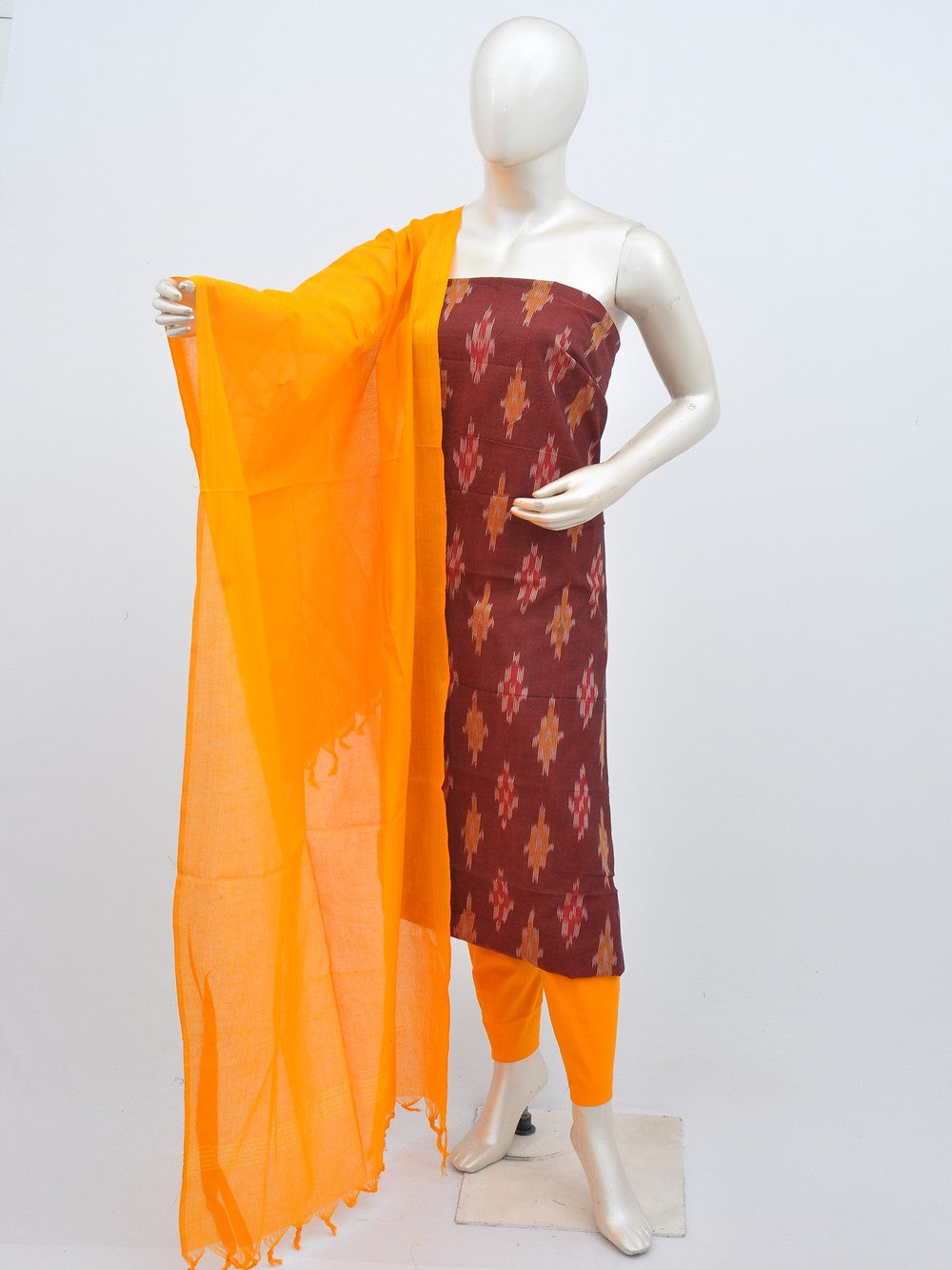 Cotton designer dress material Pochampally Ikat at whole sale price ...