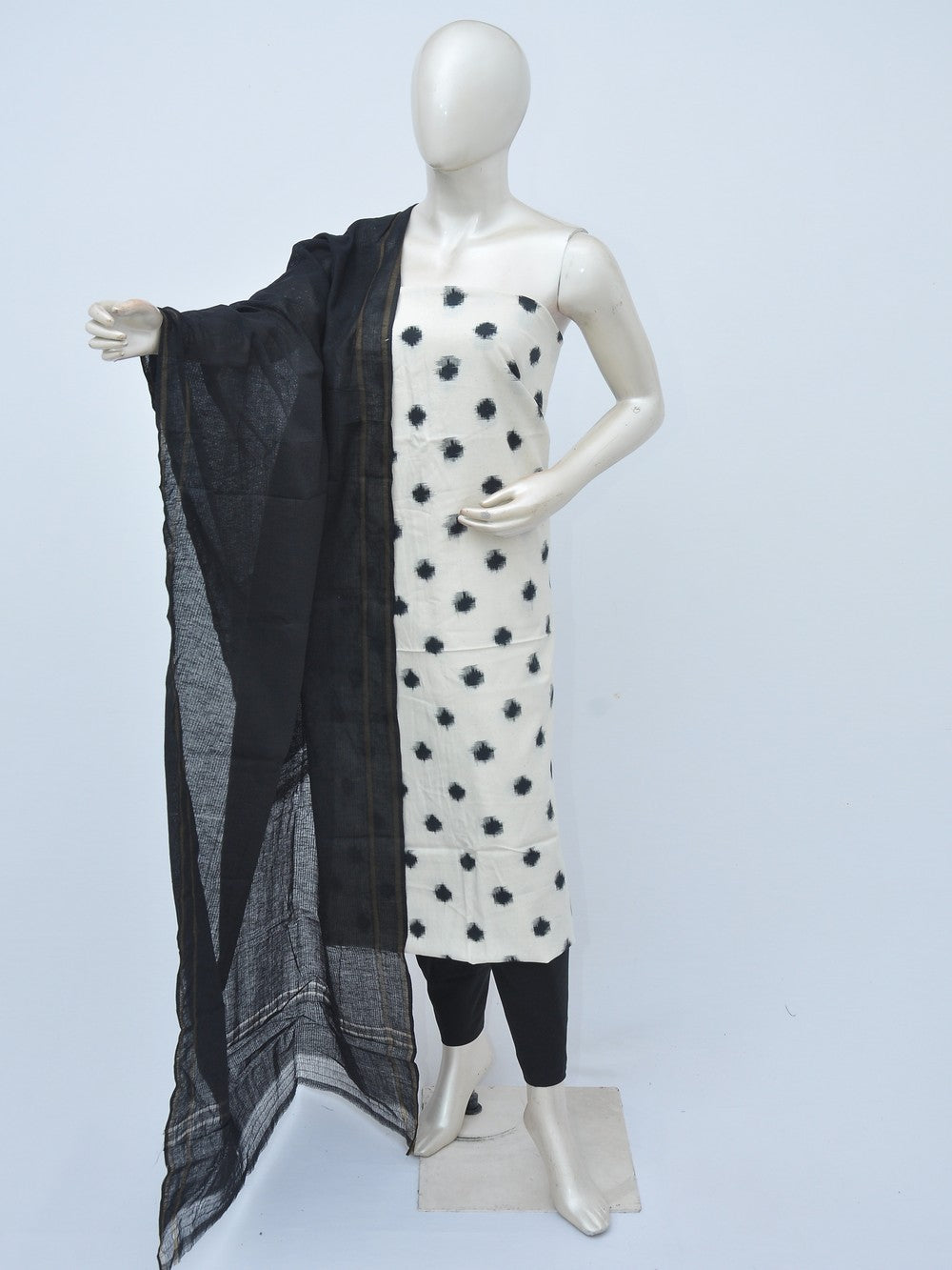 Cotton designer dress material Pochampally Ikat at whole sale price ...