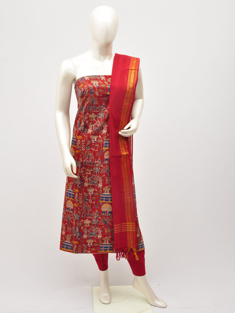 Kalamkari dress material at wholesale rate from weavers online ...
