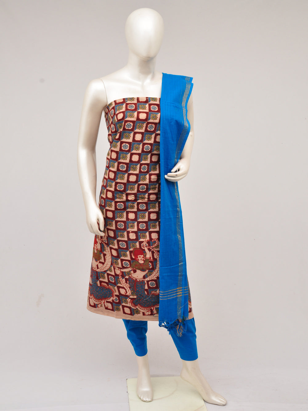Kalamkari dress material at wholesale rate from weavers online ...