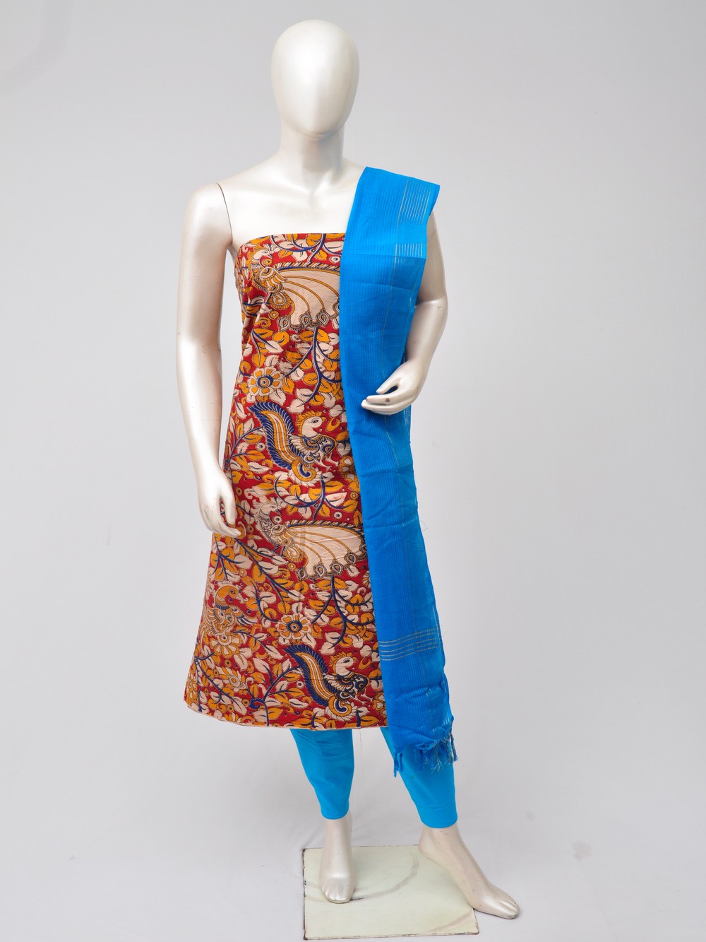 Kalamkari dress material at wholesale rate from weavers online ...